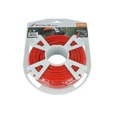 Orange Nylon Line - 2.4mm X 87m