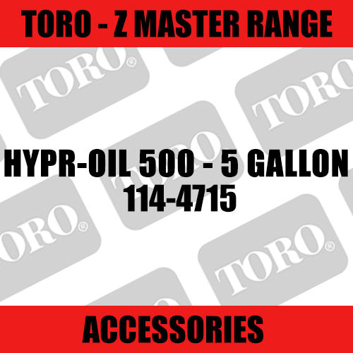 Toro - HYPR-OIL 500 - 5 Gallon