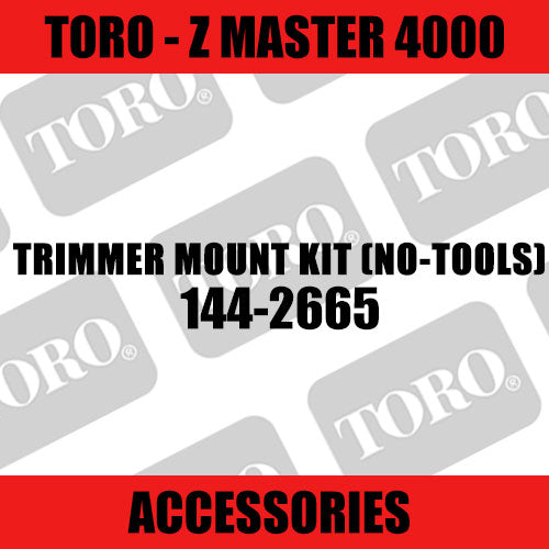 Toro - Trimmer Mount Kit - no-tools (Z Master 4000)